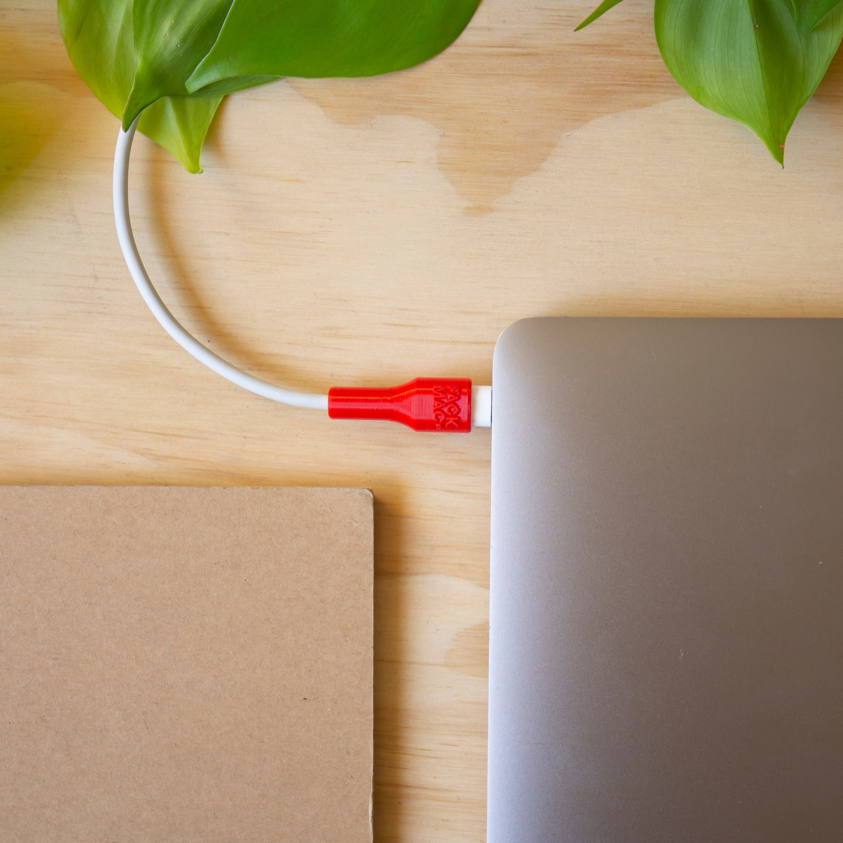 Set Protector USB-C para cargador de Macbook - MORADO – FackMac